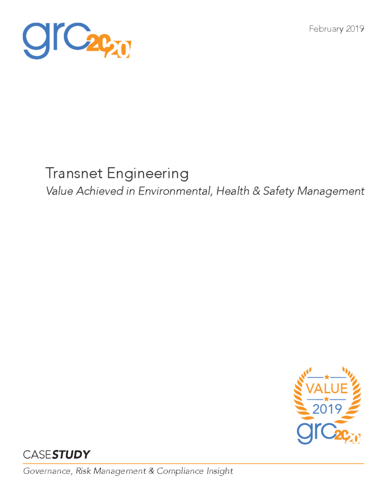Transnet Engineering | GRC 20/20 Research, LLC
