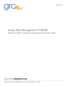 Acuity Risk Management STREAM | GRC 20/20 Research, LLC