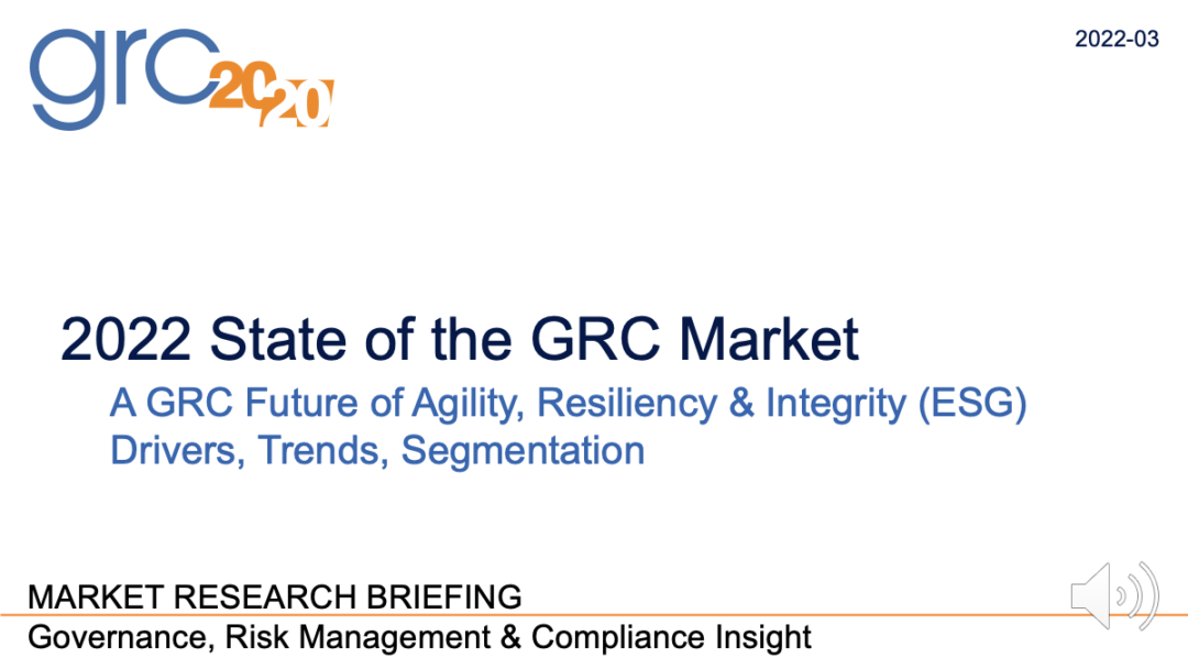 GRC Functional Area | GRC 20/20 Research, LLC